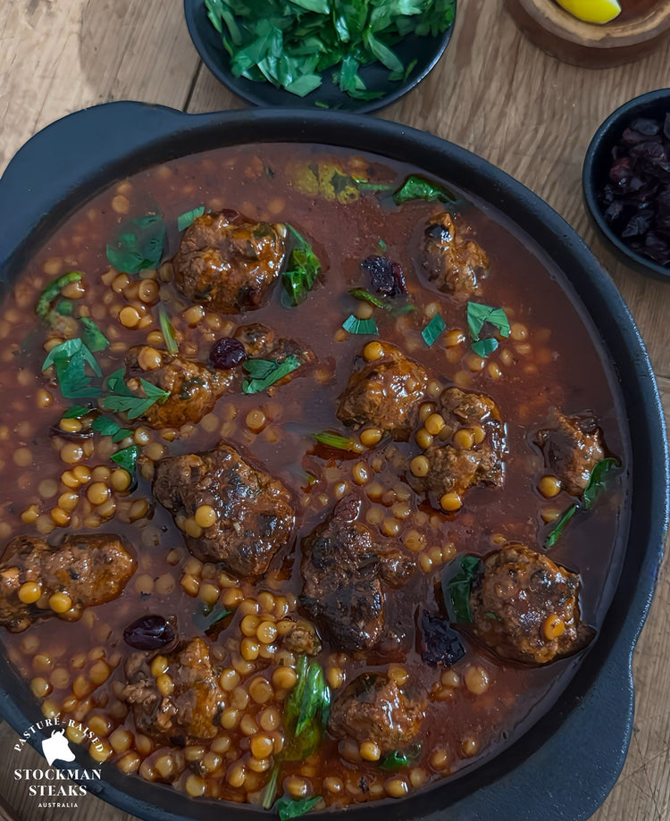 Spiced Pearl Meatballs – Stockman Steaks